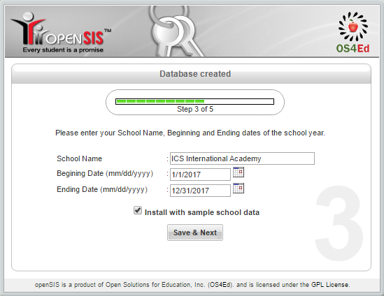Installation – OS4ED