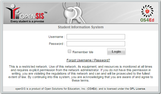 Quick Set Up – OS4ED