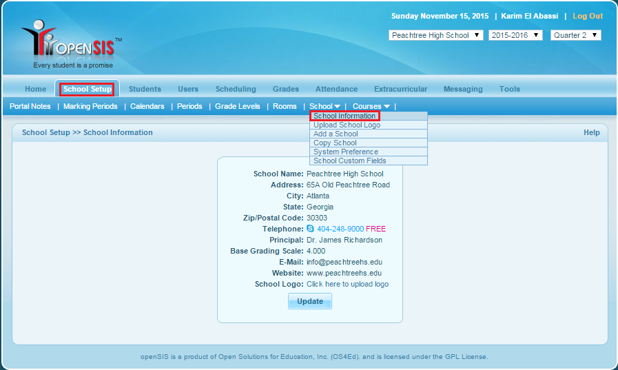 Quick Set Up – OS4ED