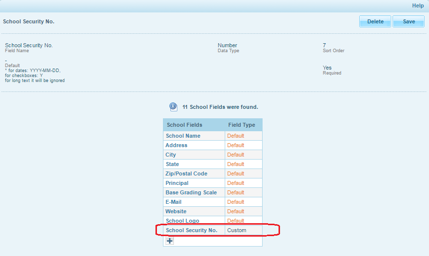 How to add/manage school custom fields – OS4ED