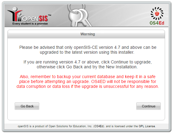 Installation – OS4ED